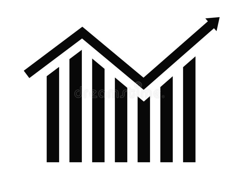 Inflation Graph Sign Design. Growing Graph Icon Symbol Design. Chart ...