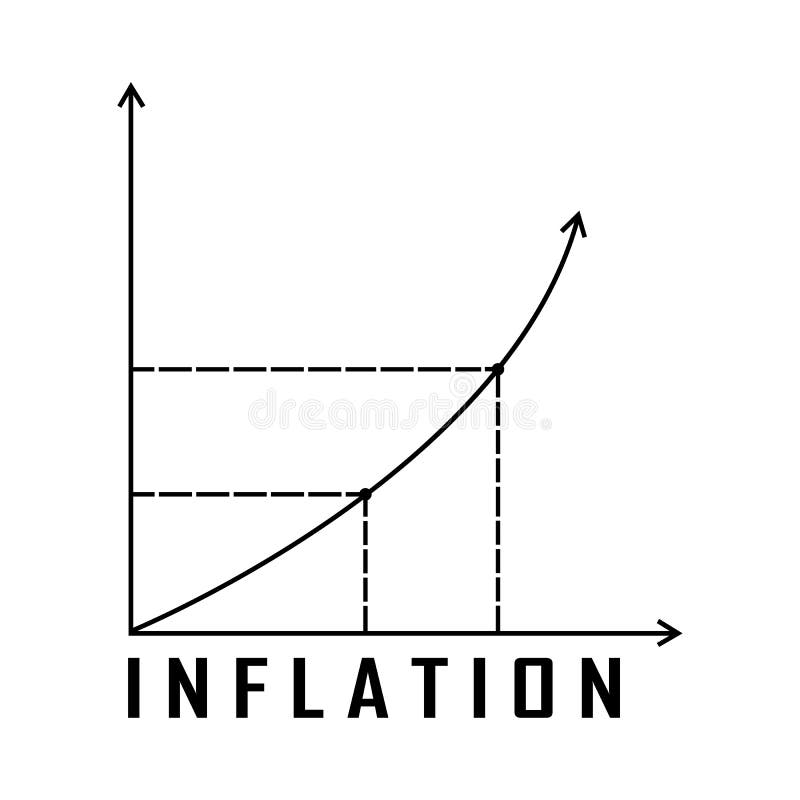 Inflation Icon - Stock Vector Illustration Stock Illustration ...