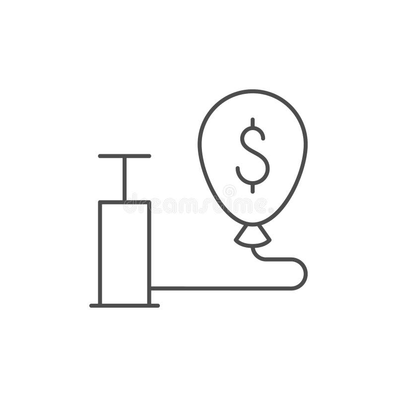 Inflation Icon Vector Air Stock Illustrations – 196 Inflation Icon ...