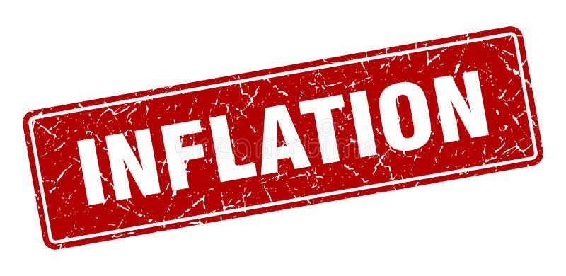 No Inflation Sign Concept Illustration Design Stock Illustration ...