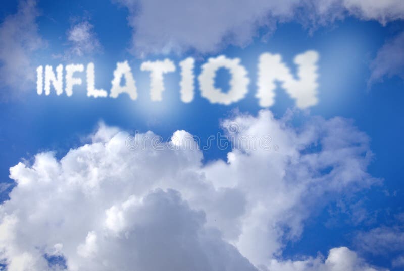 Inflation vs deflation stock image. Image of business, guide - 281327