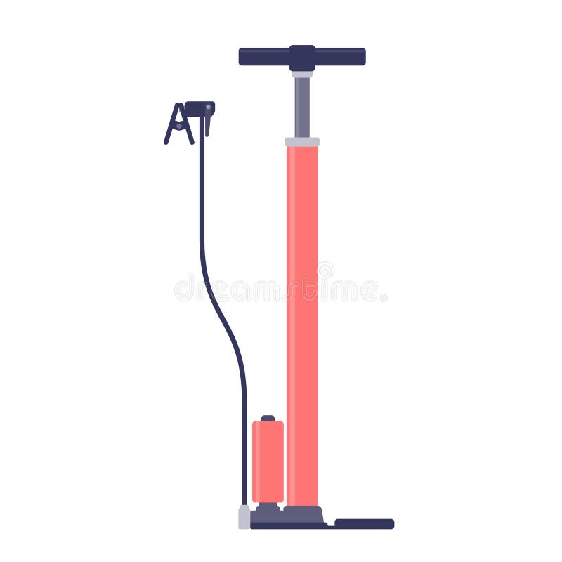 Tire Inflator Icon, Line Color Vector Illustration Stock Vector ...
