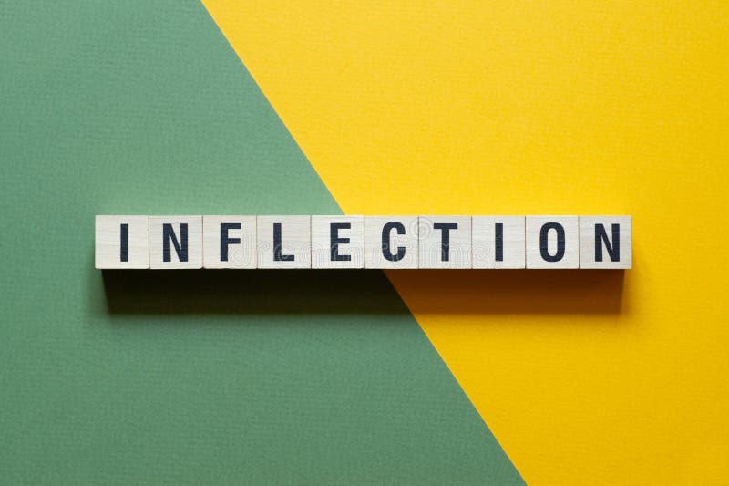 Inflection - Word Concept on Cubes Stock Photo - Image of sand, point ...