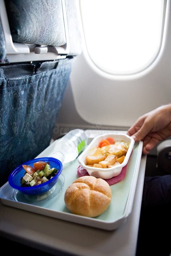 Inflight Meal stock image. Image of tray, liner, travel - 6036407