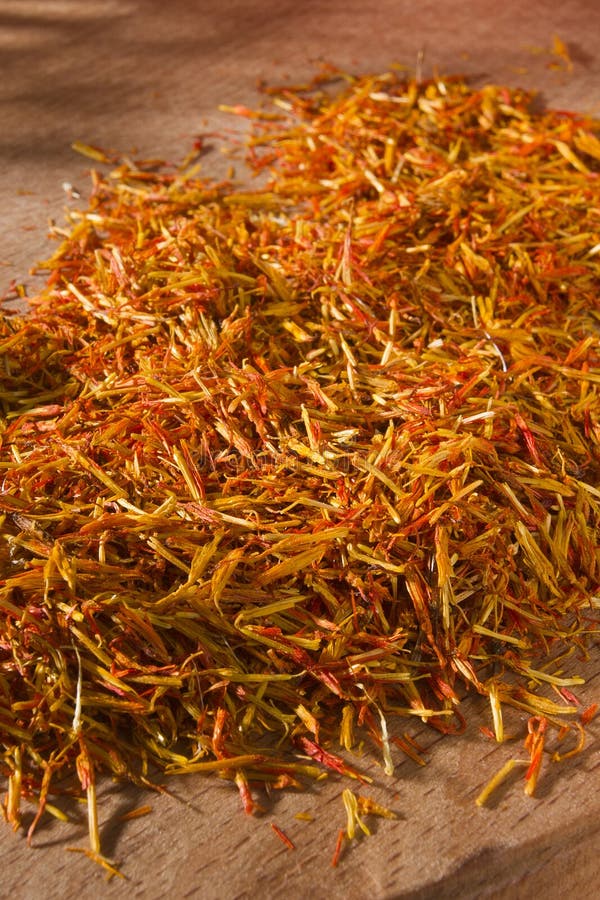 Inflorescence Saffron Most Expensive Spice Stock Photo - Image of ...