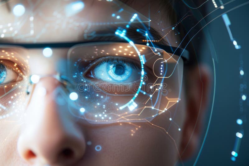 Influence of Edge Computing in Biometric Technology Stock Illustration ... Influence of Edge Computing in Biometric Technology Stock Illustration ...
