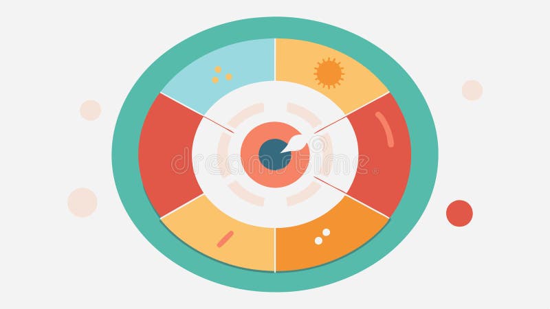 Influence Factor Wheel a Circular Diagram with Spokes Representing ...