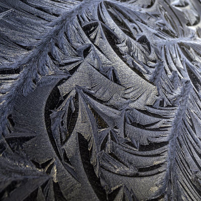 During Periods of Frost in Winter, Smooth Surfaces Can Become Covered ...