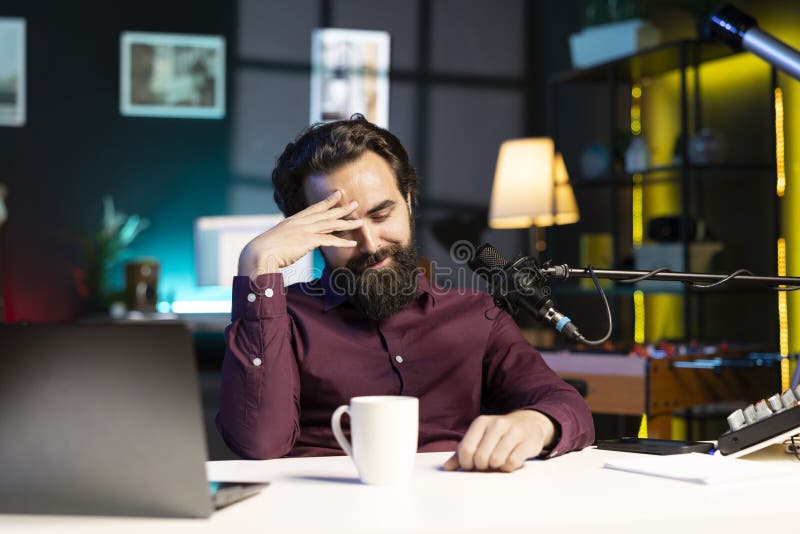 Flustered Influencer Talking with Fans, Sharing Embarrassing Story ...