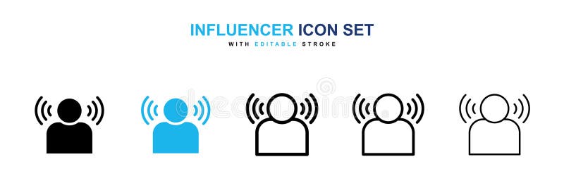 Influencer icon vector stock vector. Illustration of zodiac - 348441663