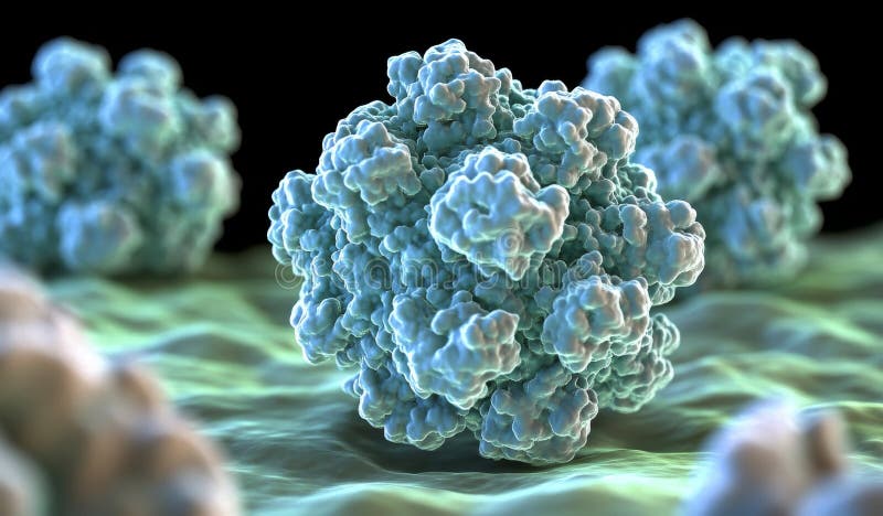 The Influenza Virus Cell of the H1N1 Strain Viewed through a Microscope ...