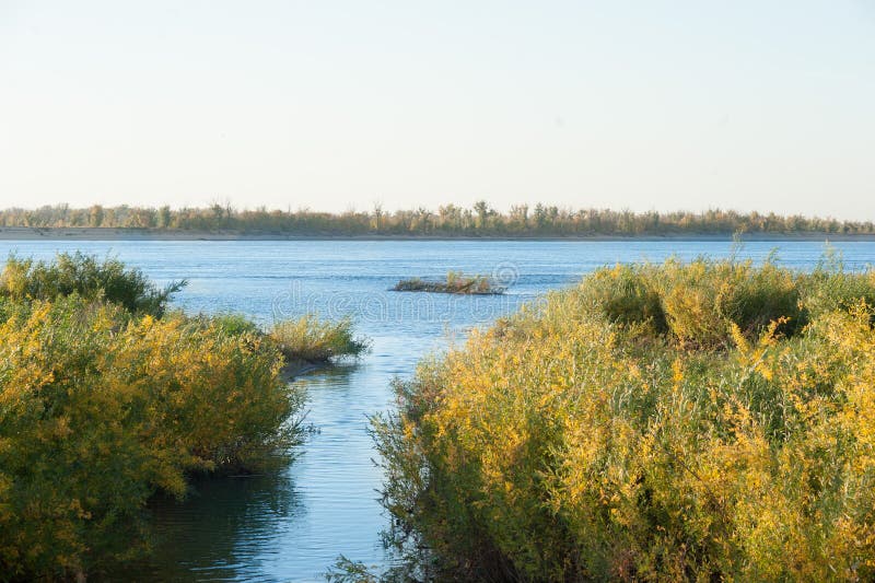 Influx falls in river stock image. Image of activity - 101467141