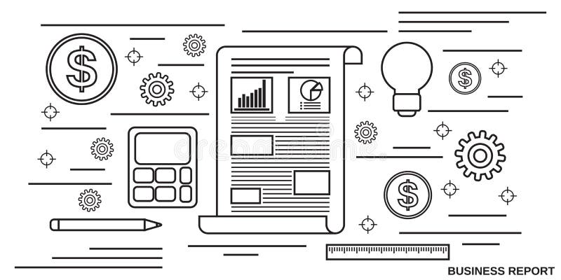 Business Audit, Analytics, Report, Financial Statistic Vector Concept ... Business Audit, Analytics, Report, Financial Statistic Vector Concept ...
