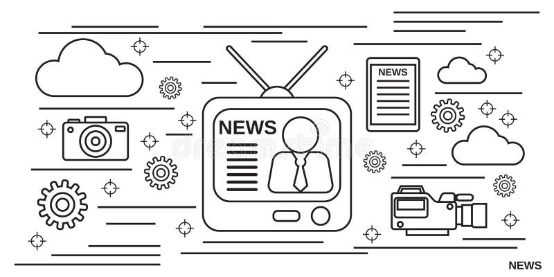 Broadcasting Concept Stock Illustrations – 34,731 Broadcasting Concept ...