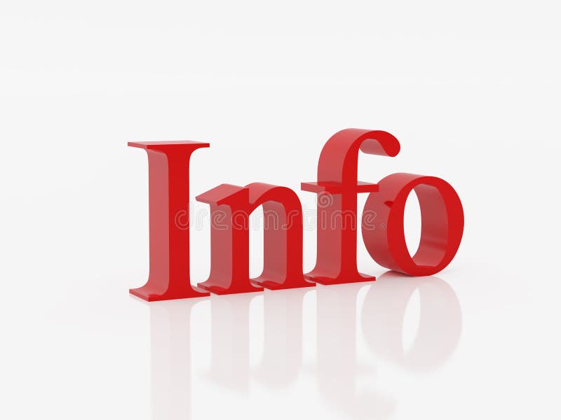 Info stock illustratie. Illustration of embleem, banier - 4646938