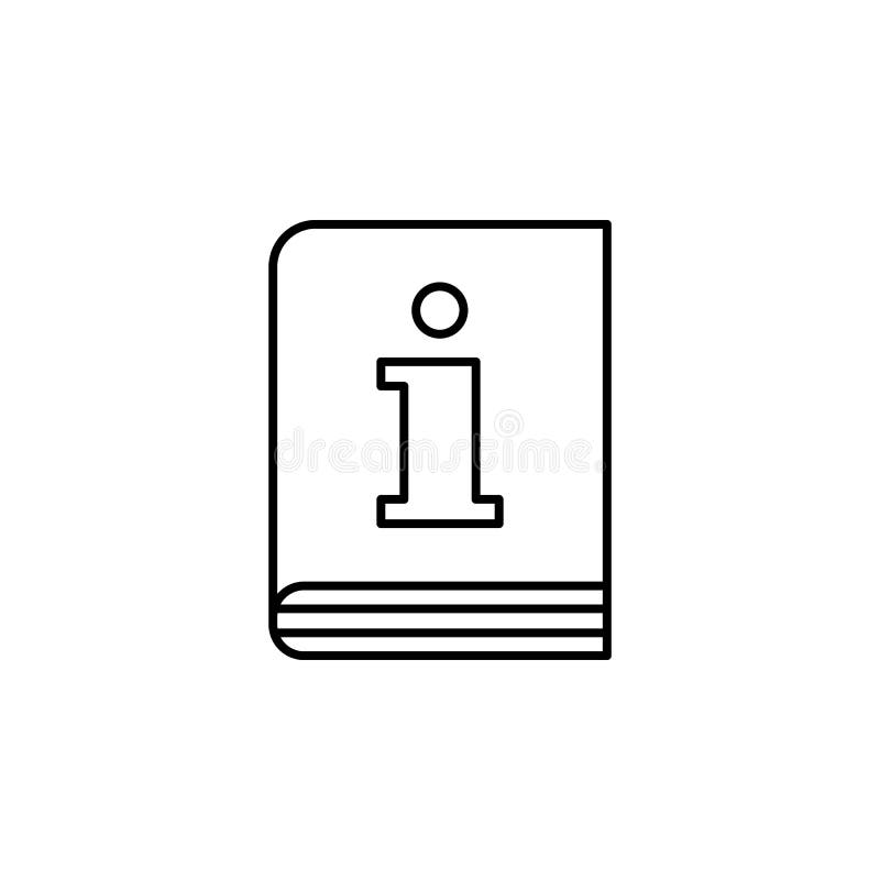 Info, Book, Information Icon. Element of Human Resources for Mobile ...