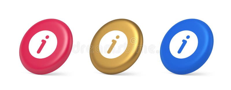 Info Button Information Character FAQ Question Answer Help Support Web ...