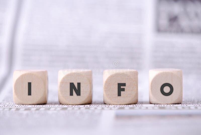 Info concept stock photo. Image of journal, press, morning - 61289072