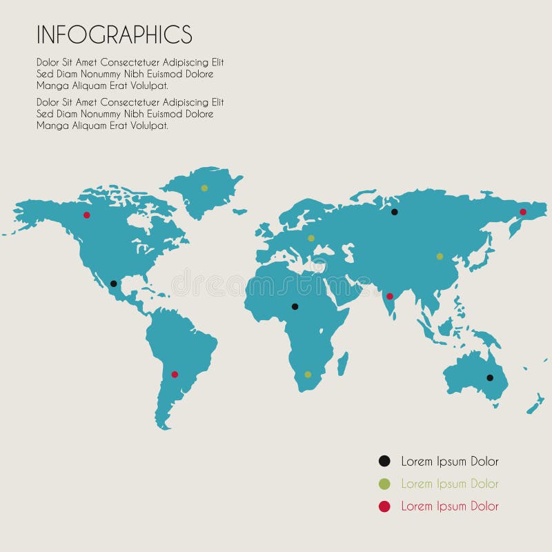 Distribution Map of Metric and Imperial Measures Systems. Stock Vector ...