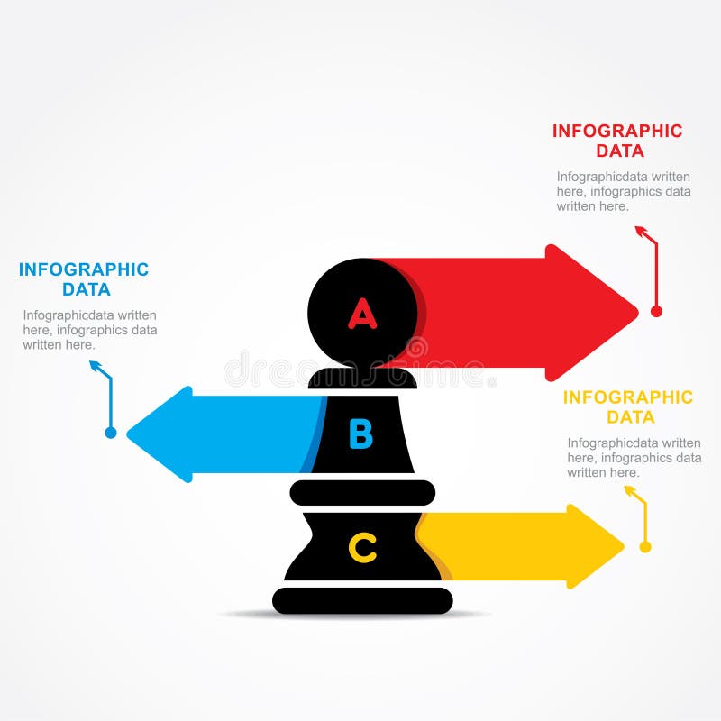 Info-graphic by Chess Pawn Design Stock Vector - Illustration of ...