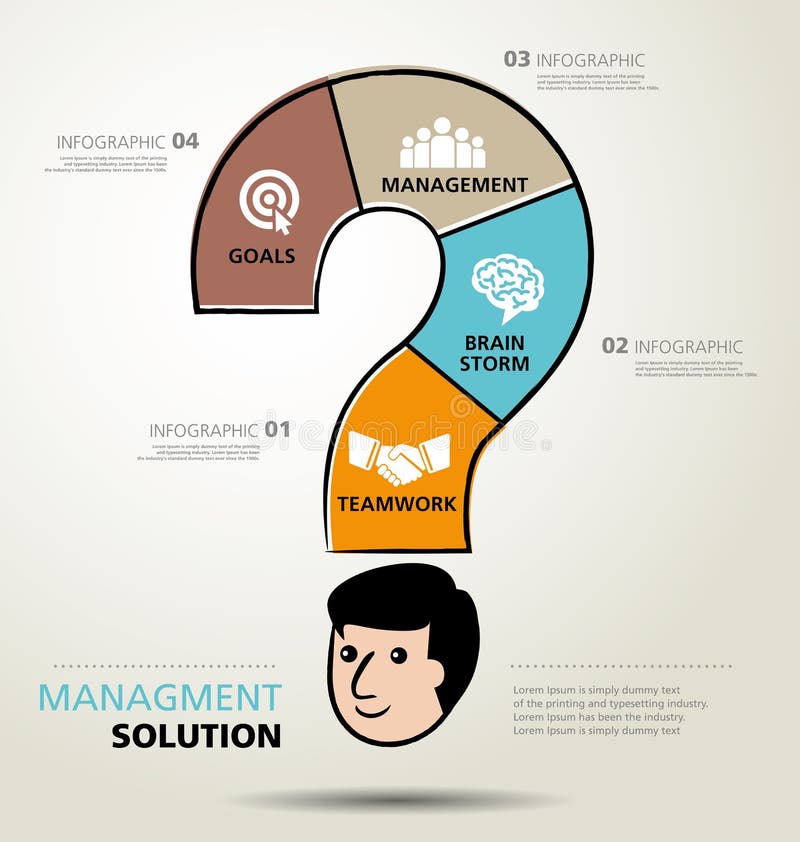Solution stock vector. Illustration of business, conference - 44183676