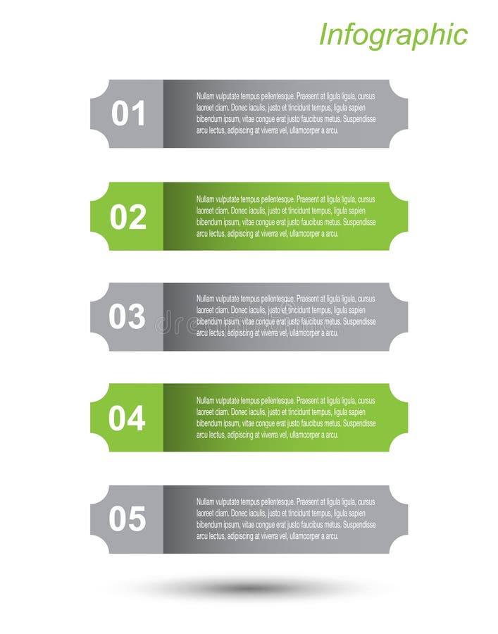 Info-graphic Design Template. Stock Vector - Illustration of ...