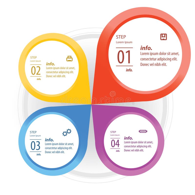 Concentric graph stock vector. Illustration of concept - 31795975