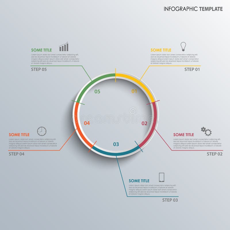 Progress Bar Design Template Stock Vector - Illustration of graphic ...