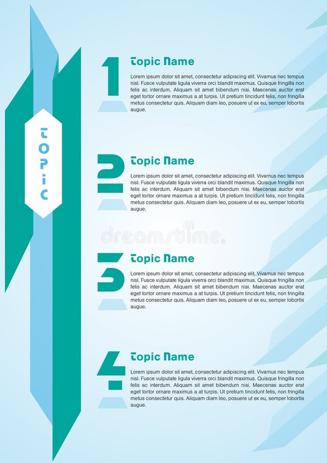 Info graphic template stock illustration. Illustration of information ...