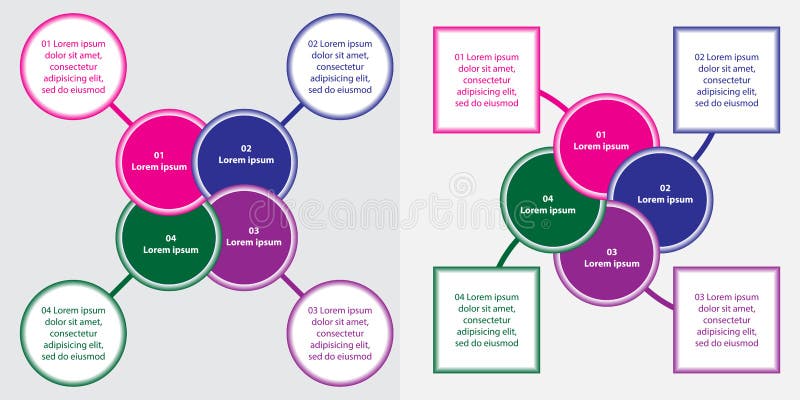Info-graphic stock vector. Illustration of cycle, concept - 62248474