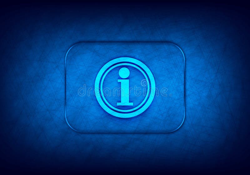 Info Icon Abstract Digital Design Blue Background Stock Illustration ...