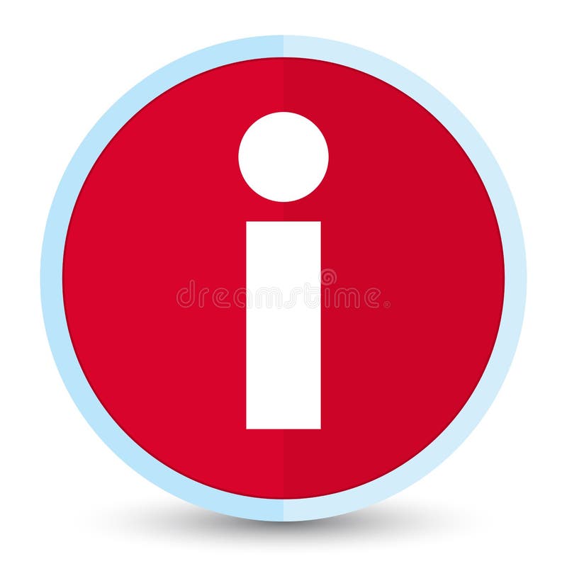 Info Icon Prime Red Round Button Stock Illustrations – 10 Info Icon ...
