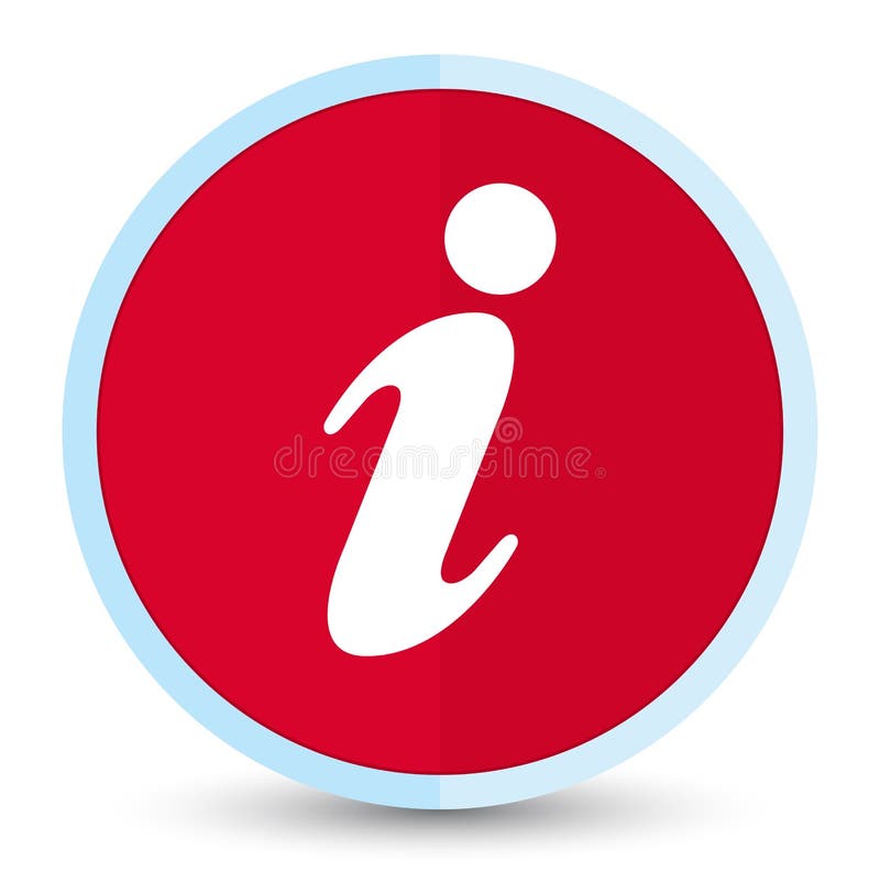 Info Icon Prime Red Round Button Stock Illustrations – 10 Info Icon ...