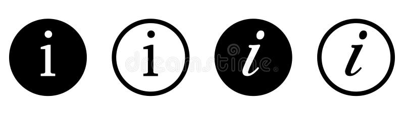 Vector Inform Symbol Icon Design Stock Vector - Illustration of stamp ...