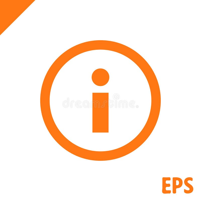 Info Icon Stock Vector Illustration Flat Design Stock Vector ...