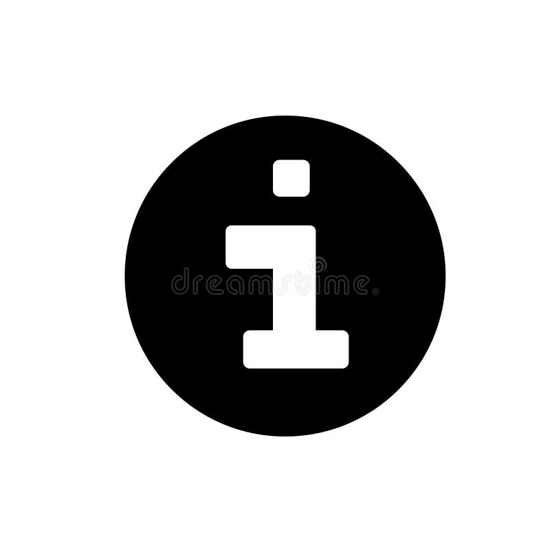 Info Icon Vector Isolated on White Background, Info Sign Stock Vector ...
