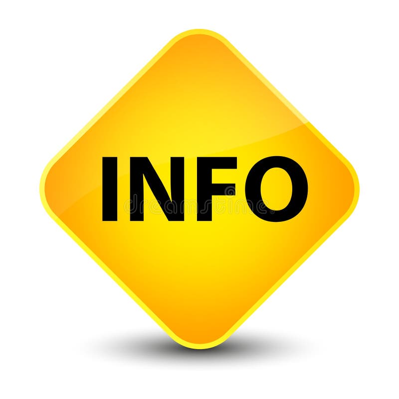 Info Elegant Yellow Diamond Button Stock Illustrations – 5 Info Elegant ...