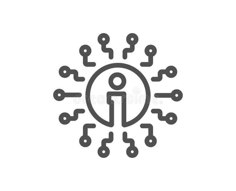 Info Line Icon. Information Center Sign. Vector Stock Vector ...