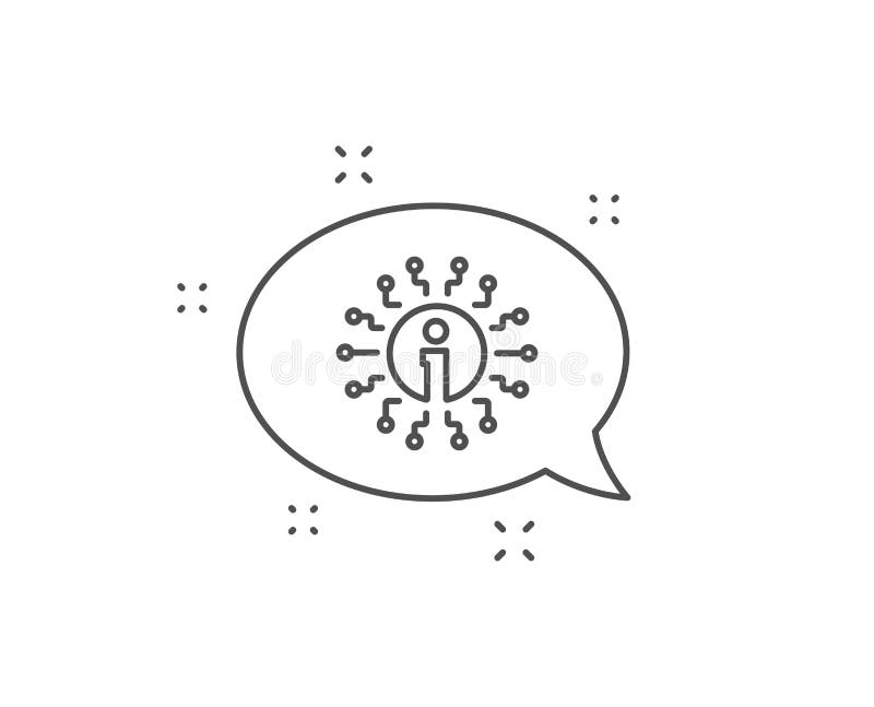 Info Line Icon. Information Center Sign. Vector Stock Vector ...