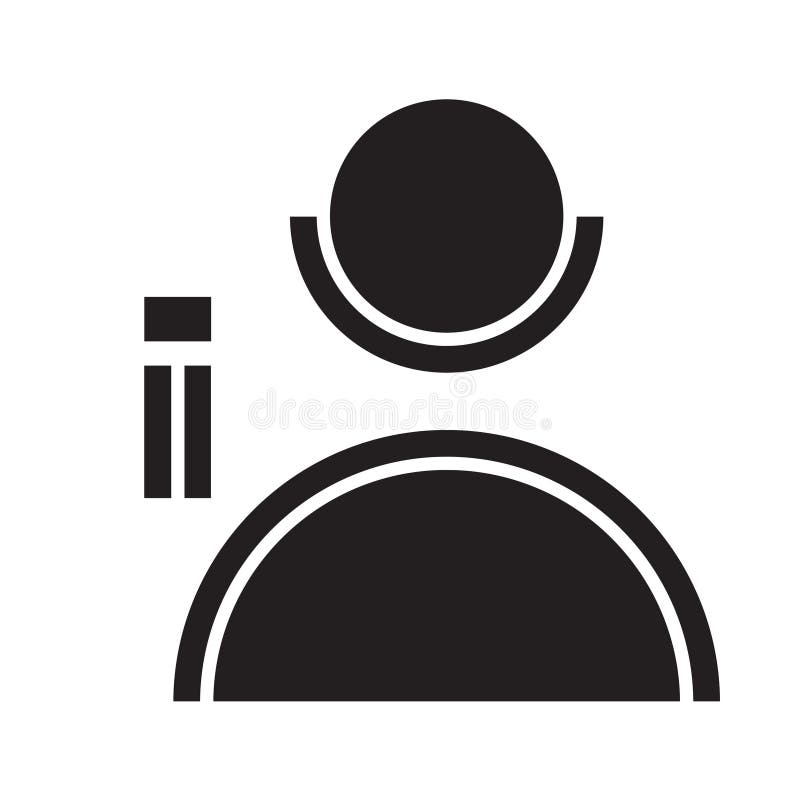 Info man user icon vector stock vector. Illustration of isolated ...