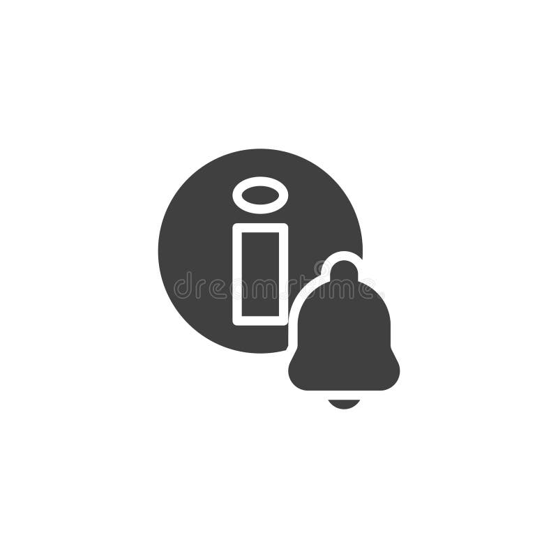 Info notice vector icon stock vector. Illustration of design - 271487690