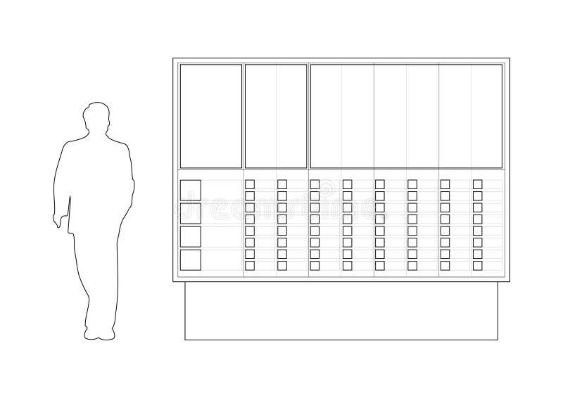 Info panel stock vector. Illustration of information - 24934935