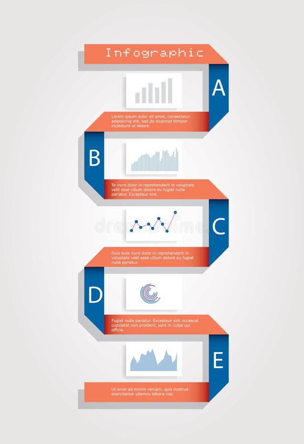 Info paper tape stock vector. Illustration of flyer, card - 88713346