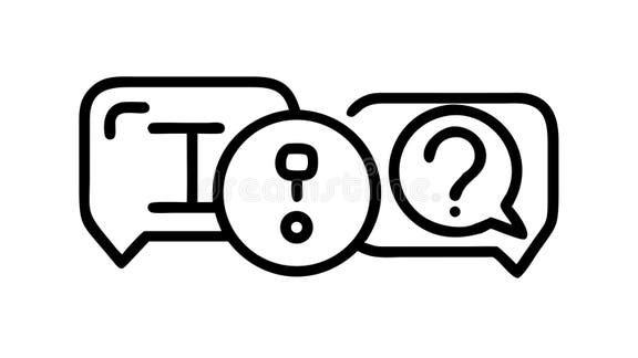 Info and Question Bubbles, Inquiry and Clarity, Vector Design ...