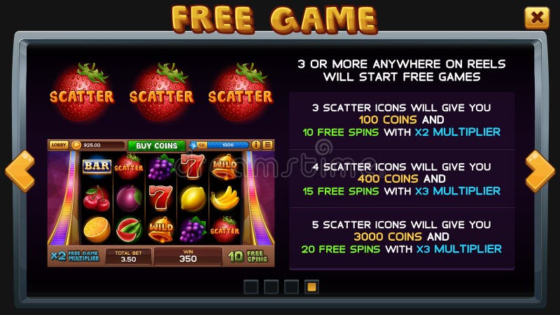 Info on Screen Shows Assistance Stock Illustration - Illustration of ...