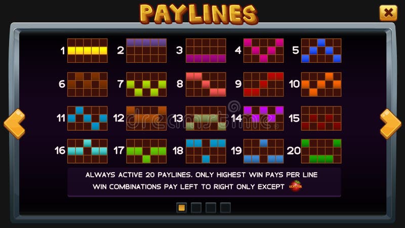 Info on Screen Shows Assistance Stock Illustration - Illustration of ...