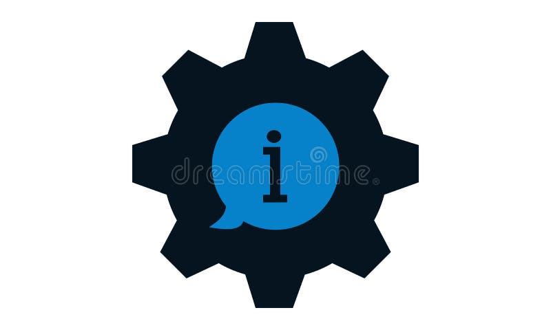 Info Setting Icon Outline Style Vector Graphical Symbol. Stock Vector ...