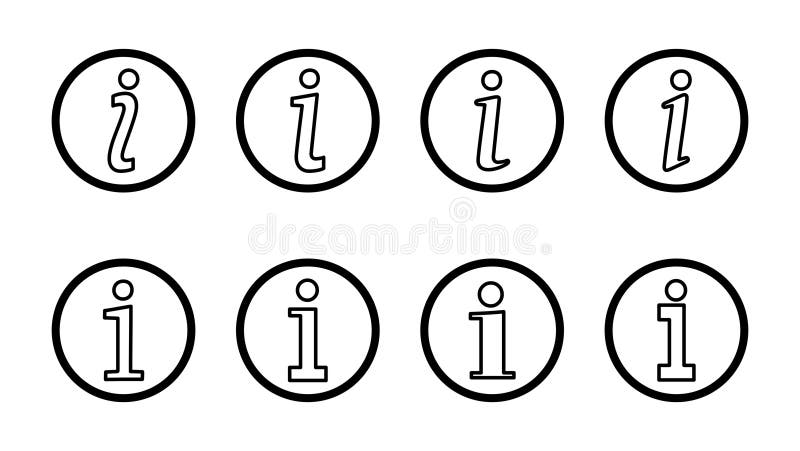 Info Sign Icon . about Us Icon Vector. Faq Icon Stock Vector ...