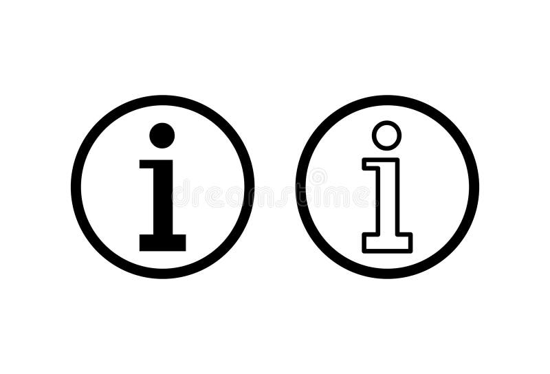 Info Sign Icon . about Us Icon Vector. Faq Icon Stock Vector ...
