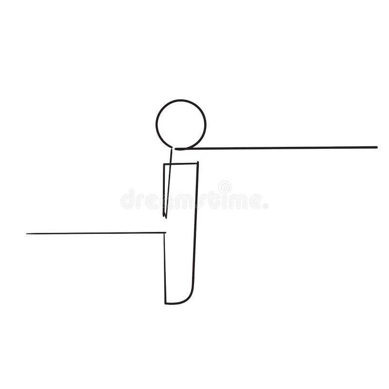 Info Sign, Information Icon Vector Illustration with Simple Continuous ...